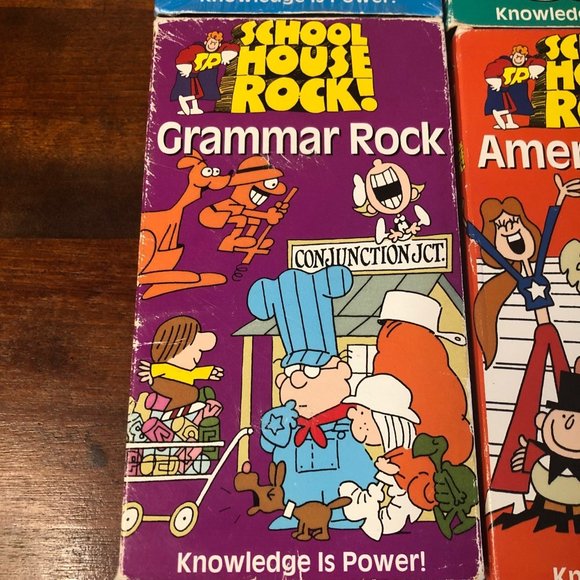 Media | Vintage School House Rock Vhs Lot Of 4 Science America ...